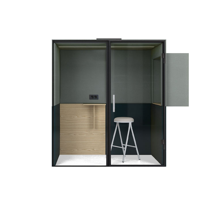 Outdoor Circular Meeting Pod - My office pod