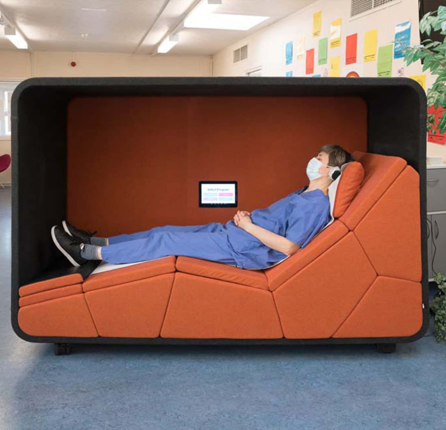 Neuron Activation Pod (N.A.P) - My office pod
