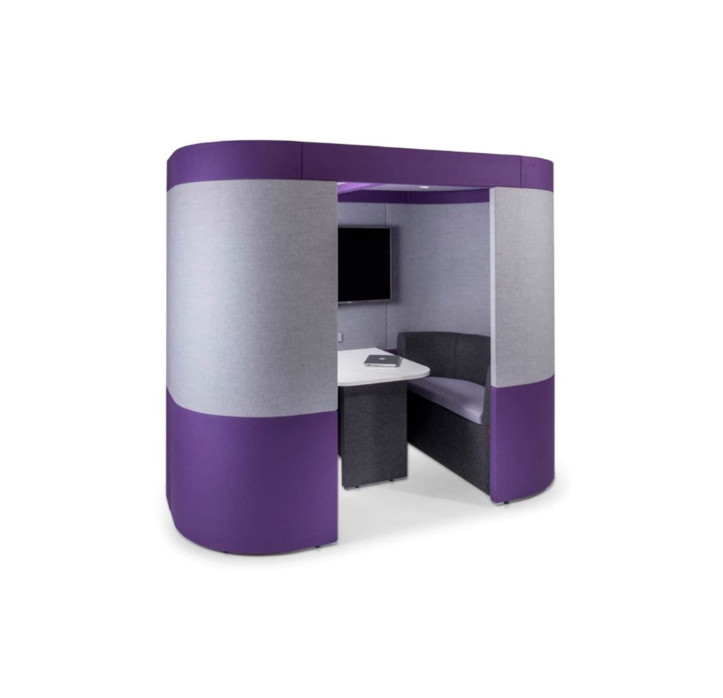 Circular Open Pod - My office pod