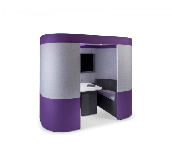 Circular Open Pod - My office pod