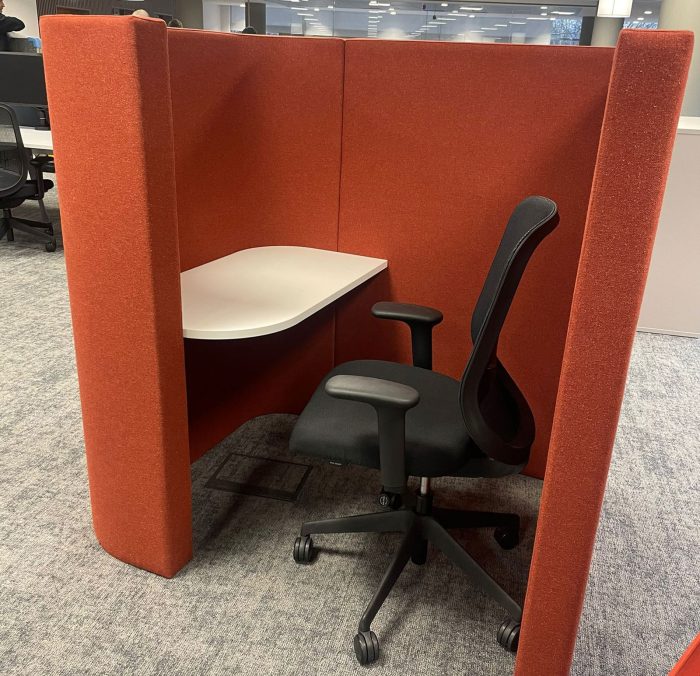Dennis Study Booth - My office pod