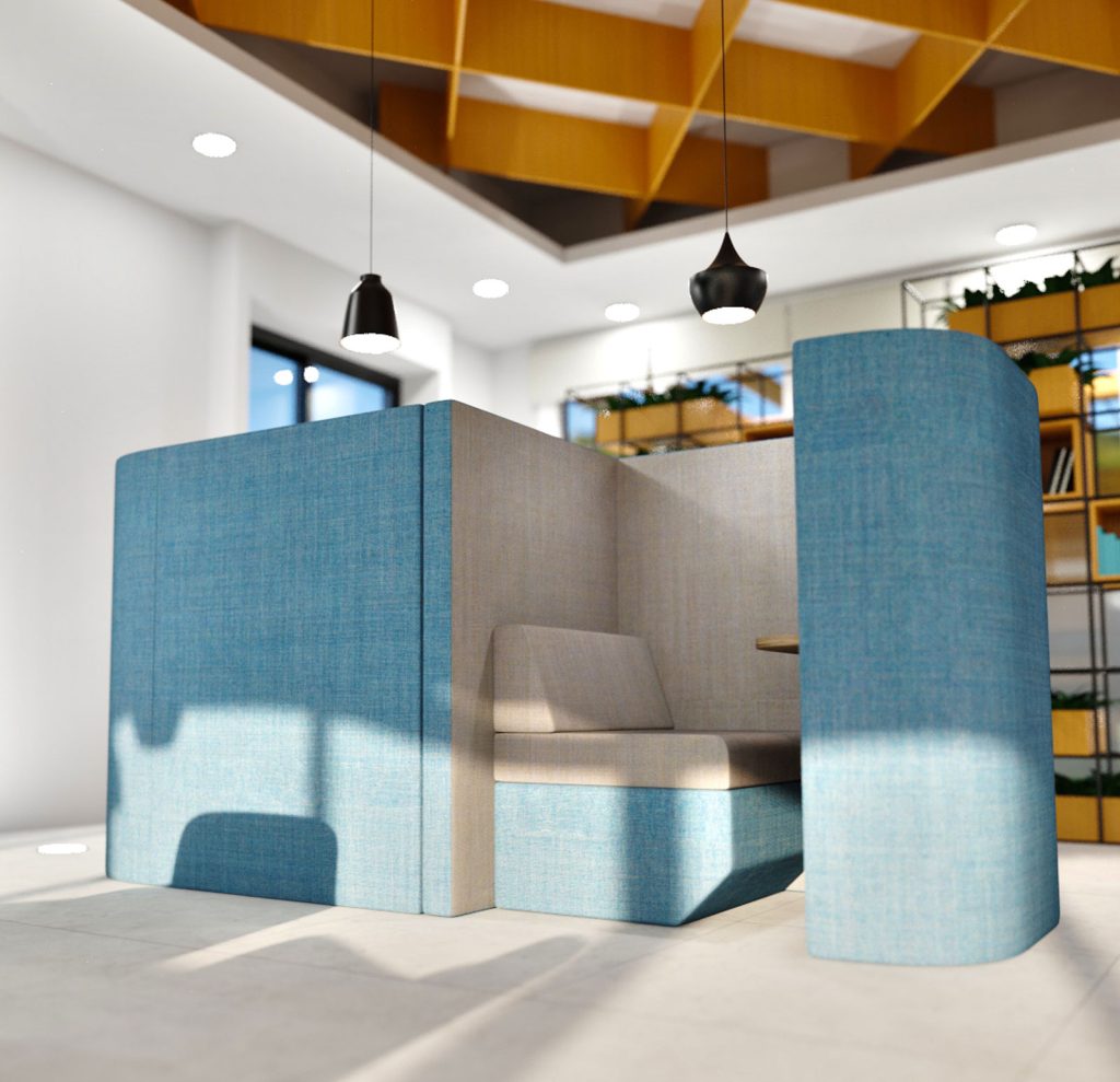 Dennis Study Booth - My office pod