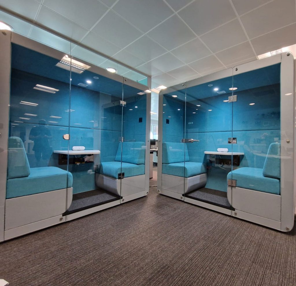 Bob Meeting Pod - My office pod