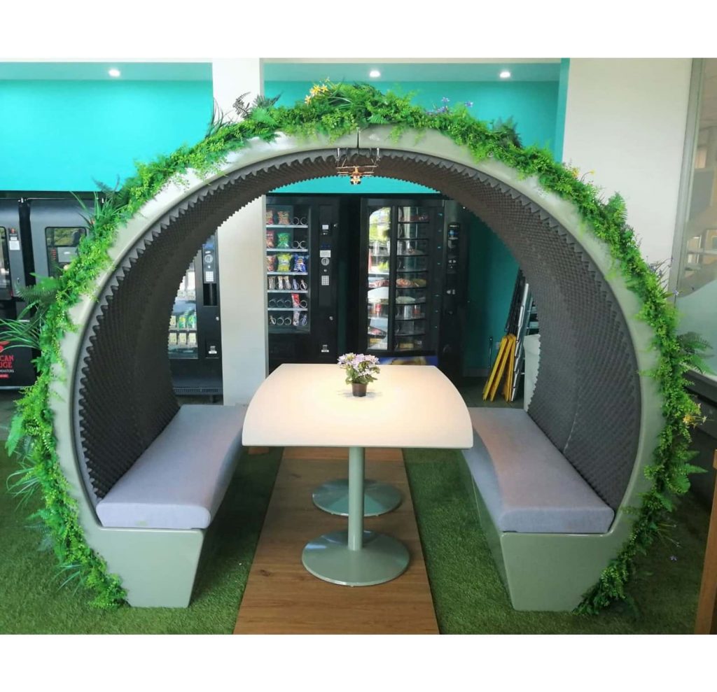 Circular Open Pod - My office pod