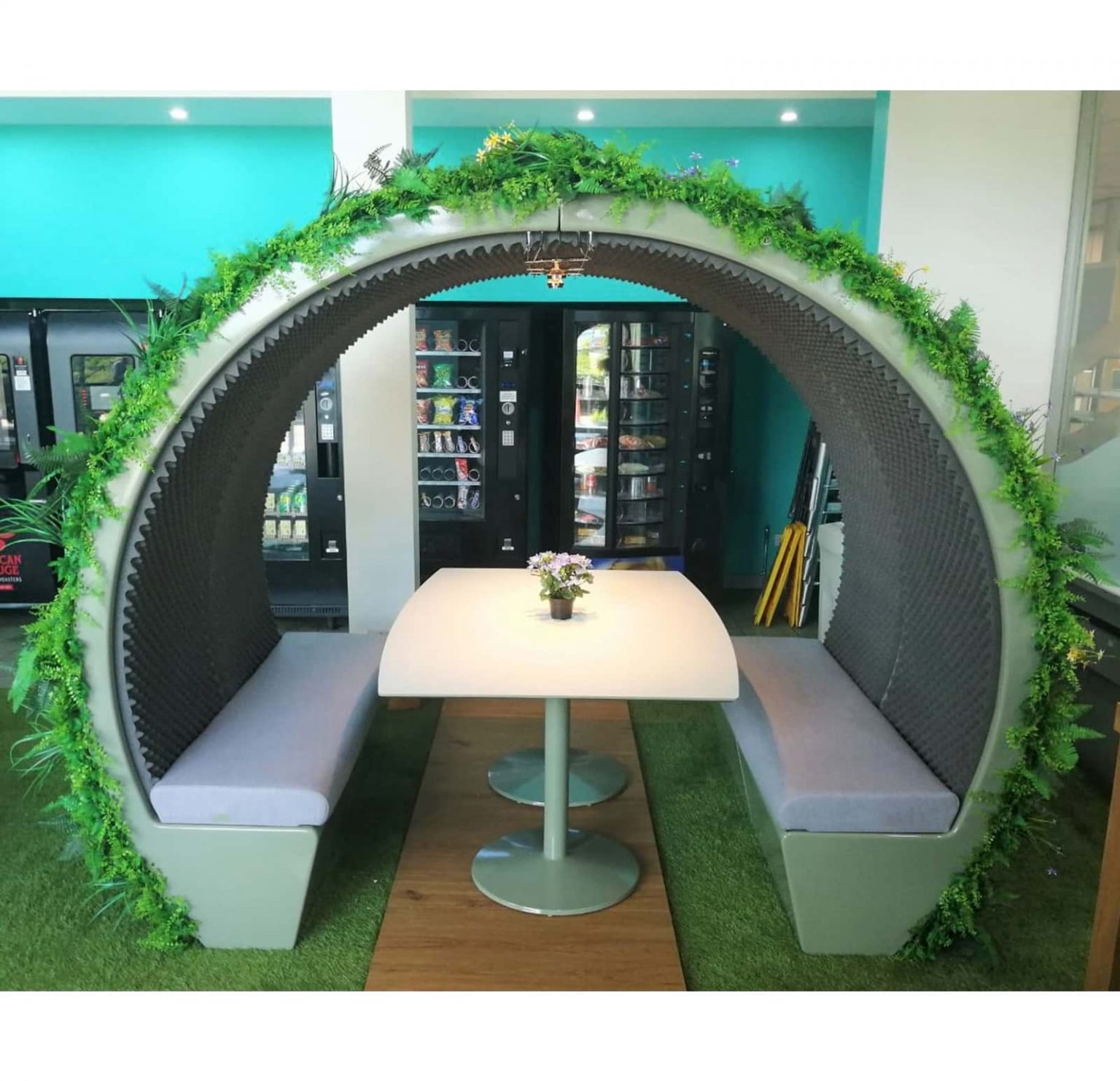 Circular Open Pod - My office pod