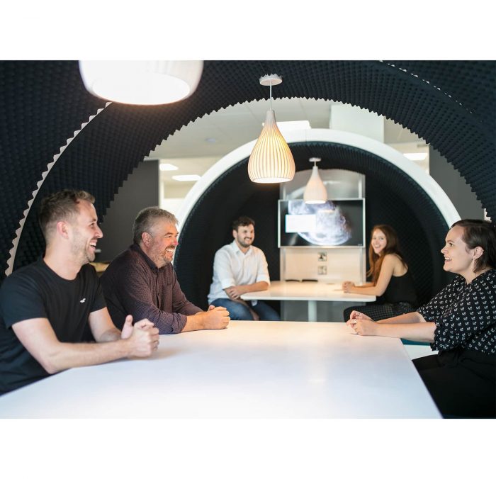 Circular Open Pod - My office pod