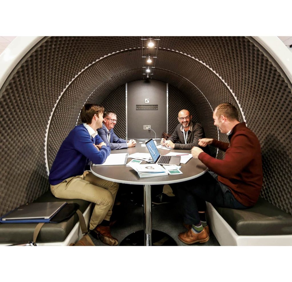 Circular Open Pod - My office pod