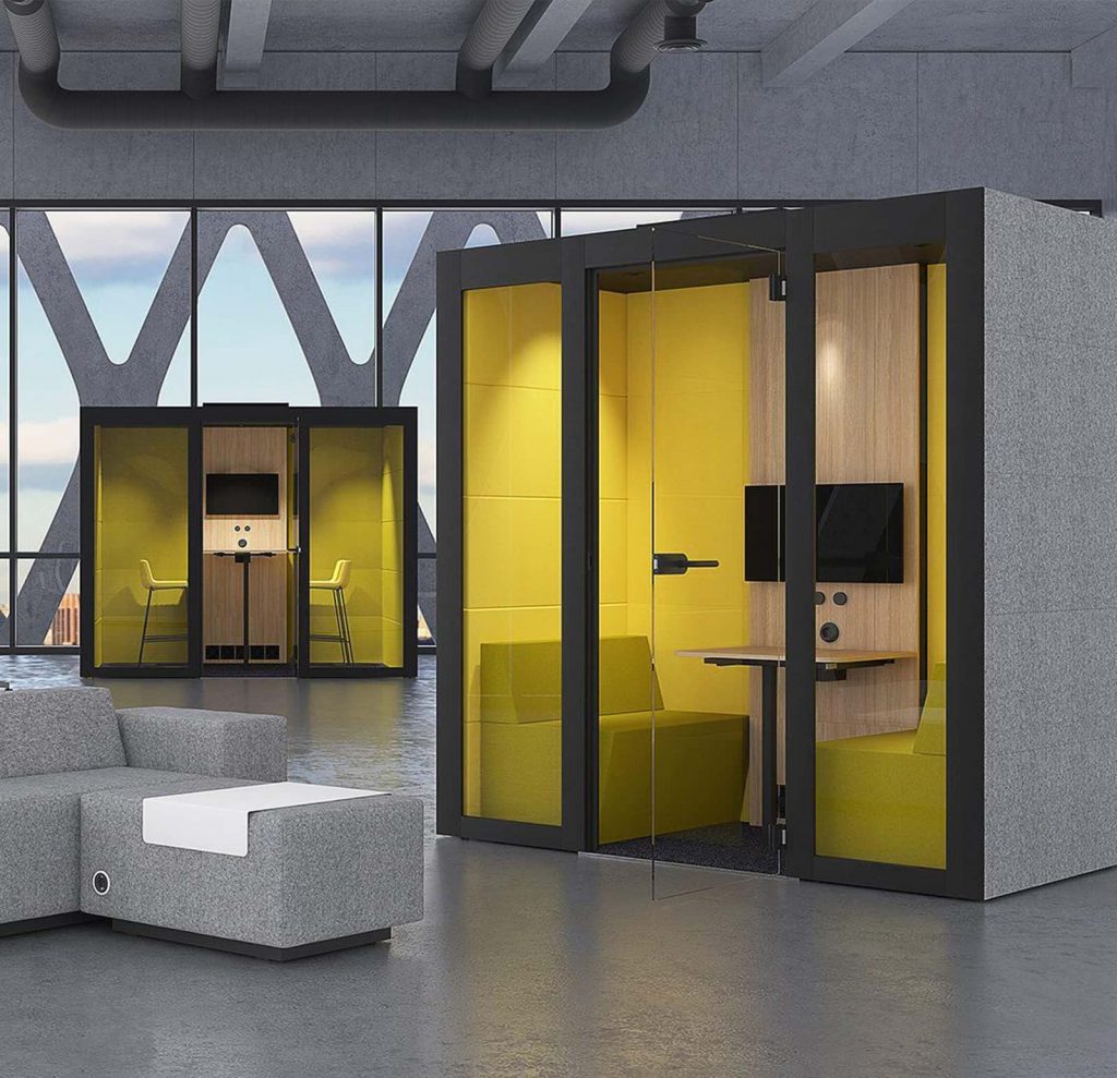 Silent Room Pod- 2 person meeting pod - My office pod
