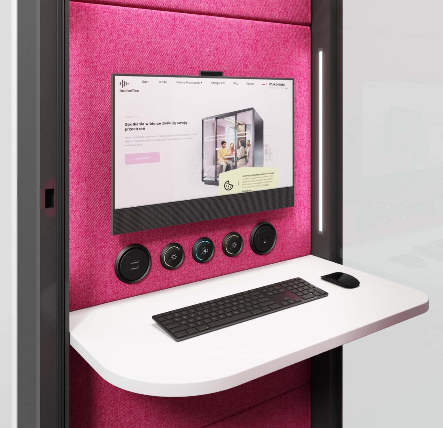 Hush Hybrid Pod - My office pod