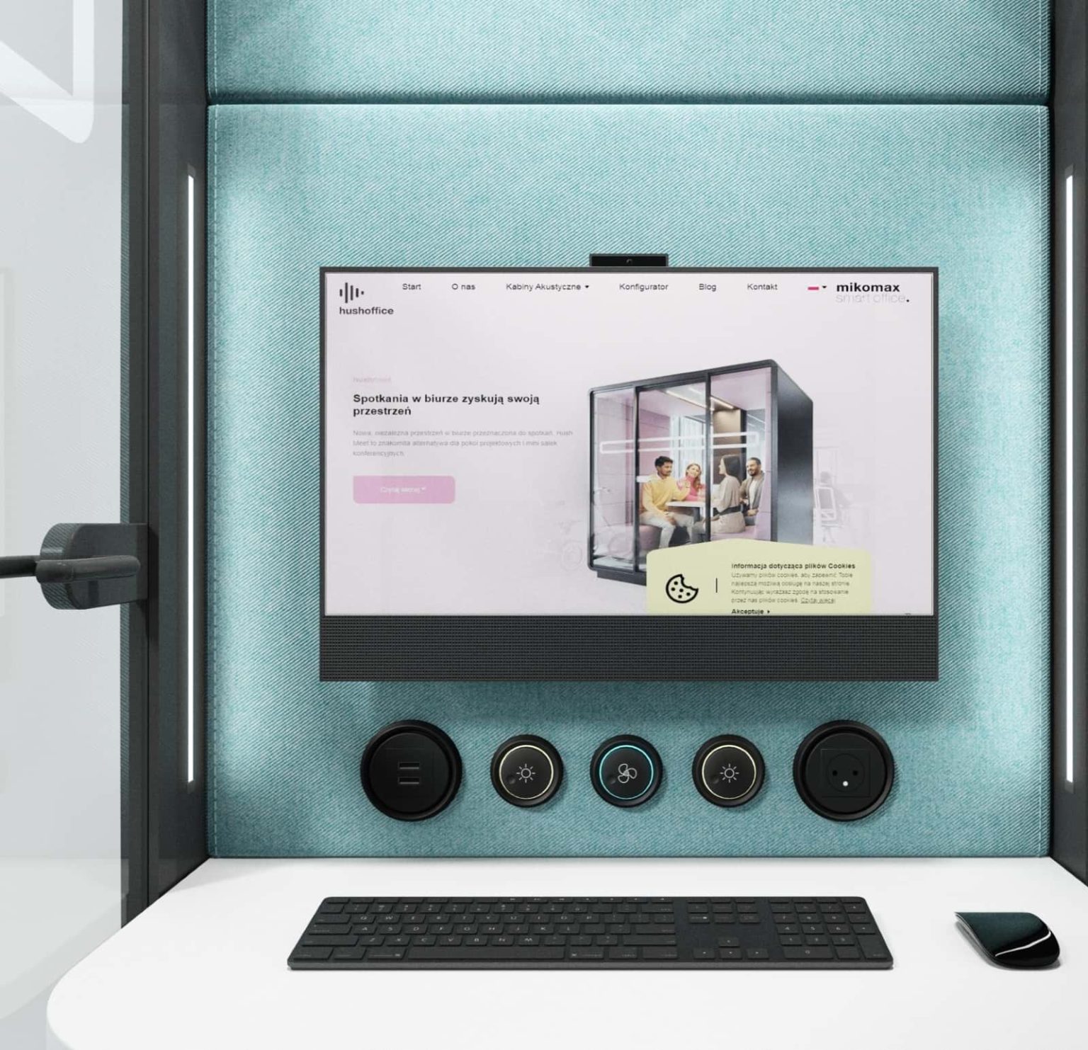 Hush Hybrid Pod - My office pod