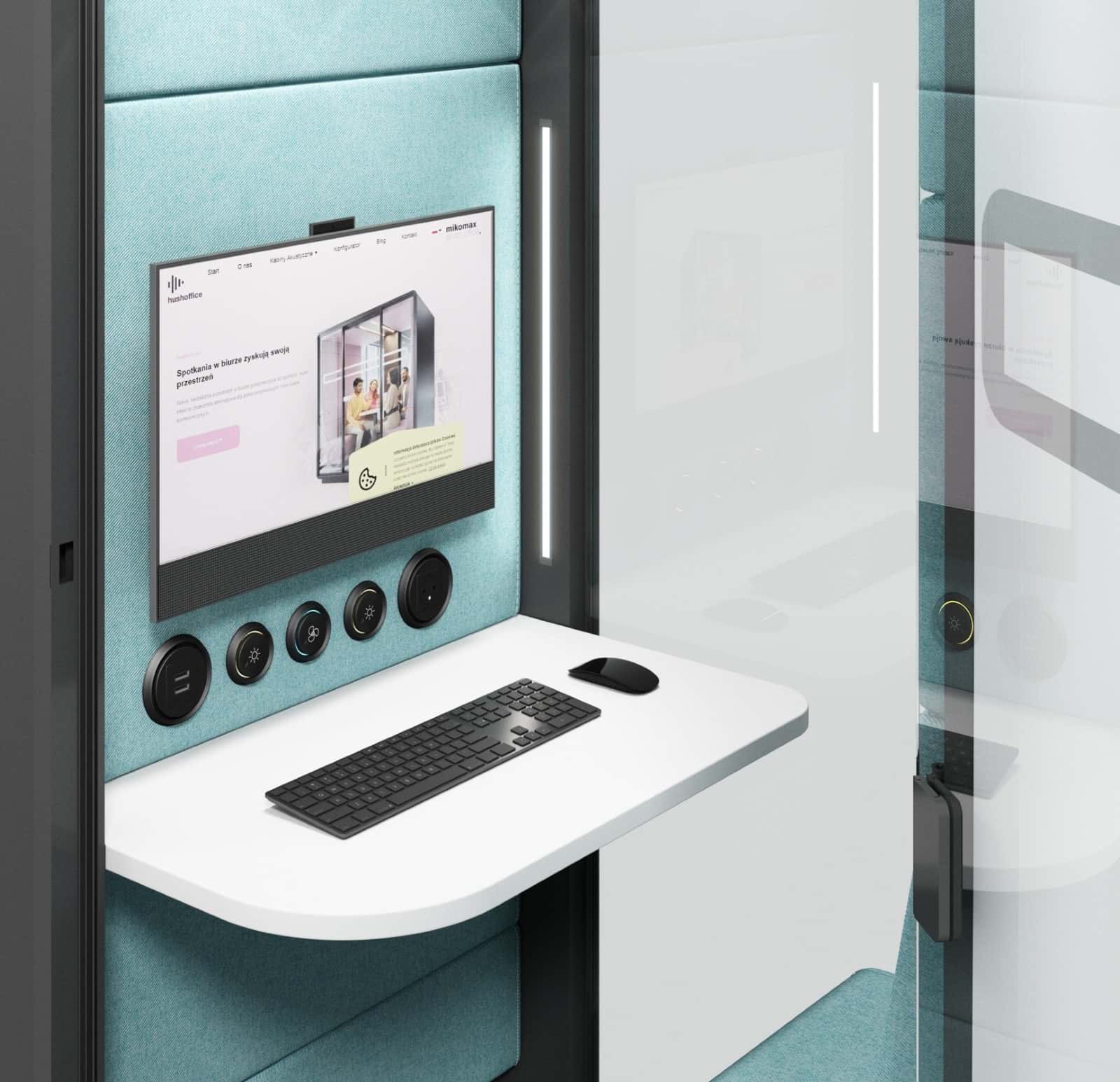 Hush Hybrid Pod - Office Meeting Pod - My office pod