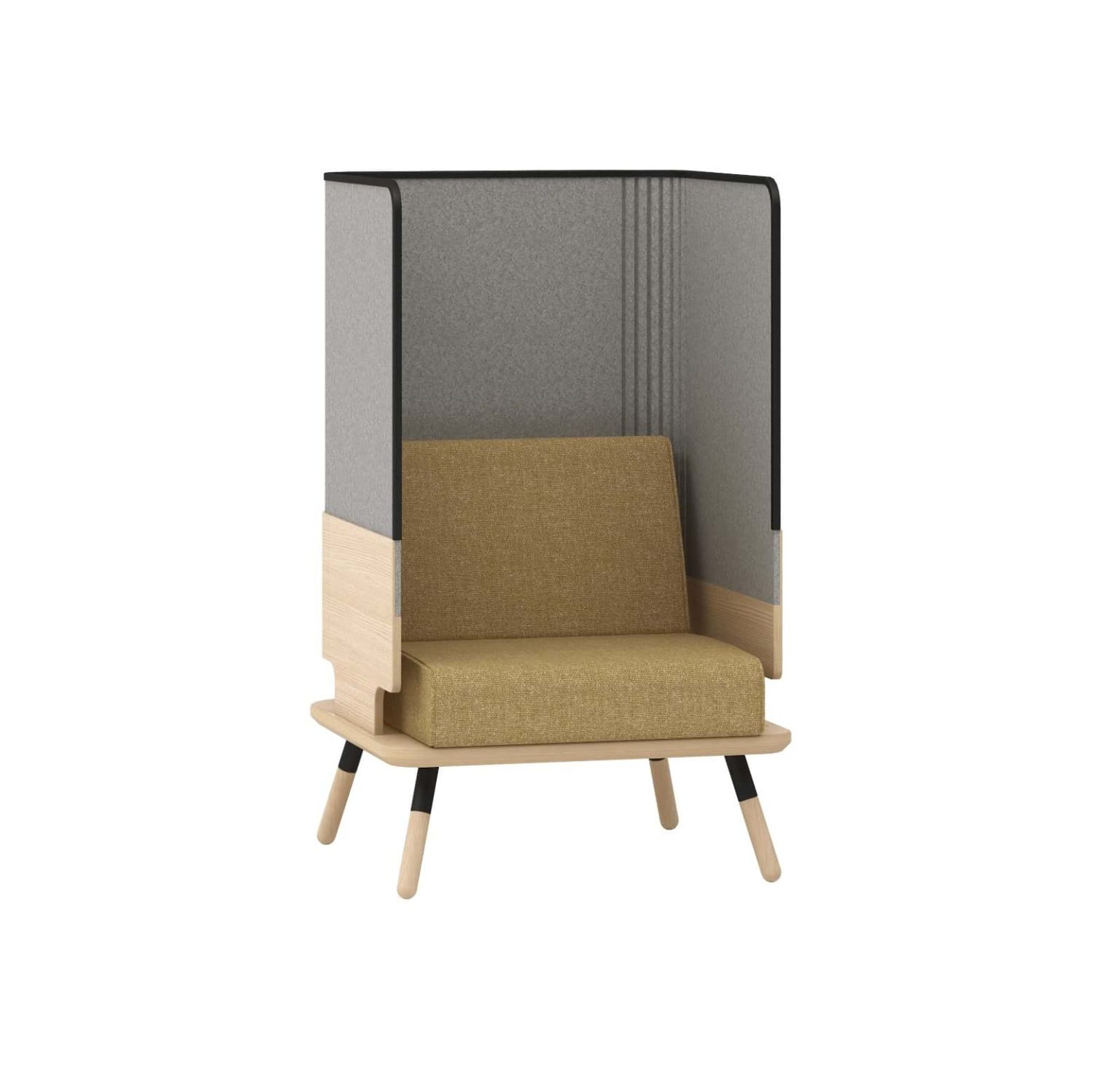 Acoustic sofas and armchairs - My office pod