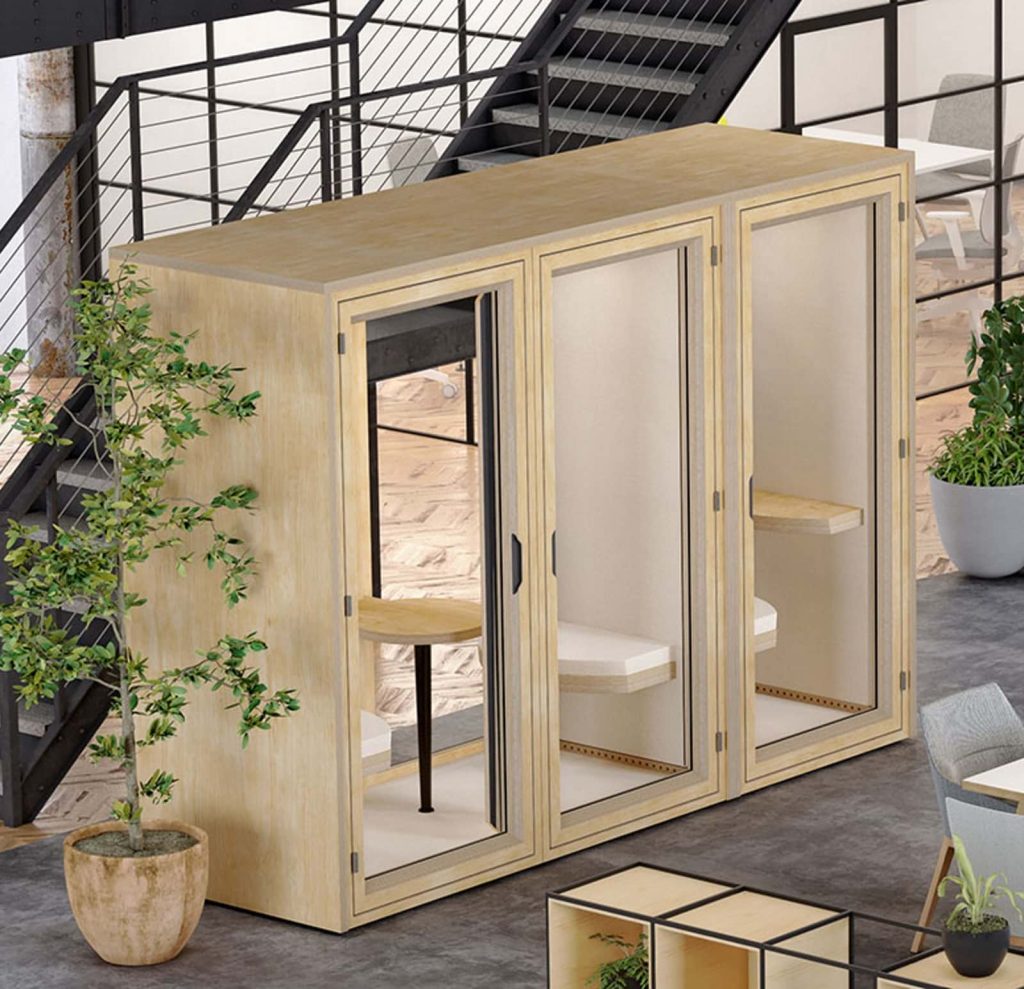 Spacestor Residence Huddle Pod - Meeting Pod - My office pod