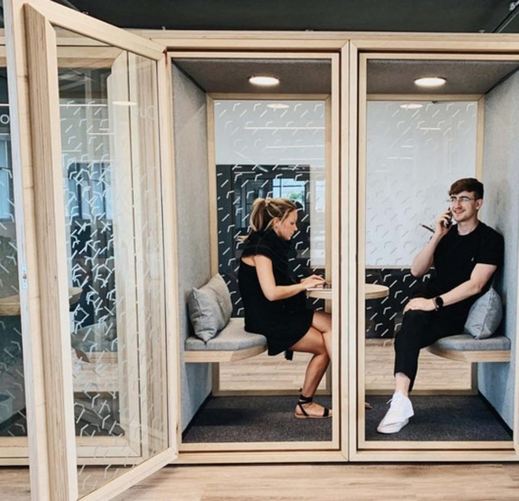 Spacestor Residence Huddle Pod - Meeting Pod - My office pod