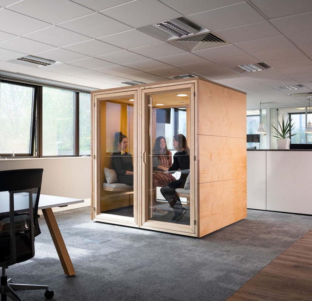 Spacestor Residence Huddle Pod - Meeting Pod - My office pod