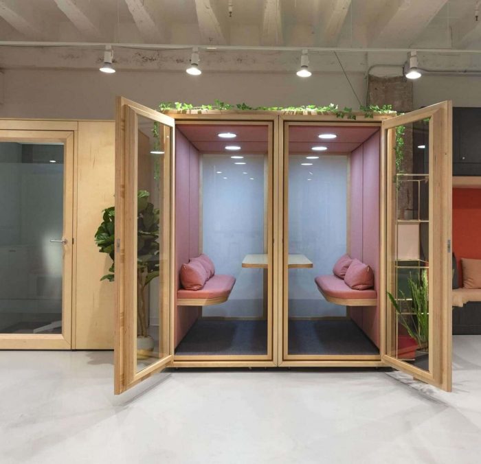 Spacestor Residence Huddle Pod - Meeting Pod - My office pod