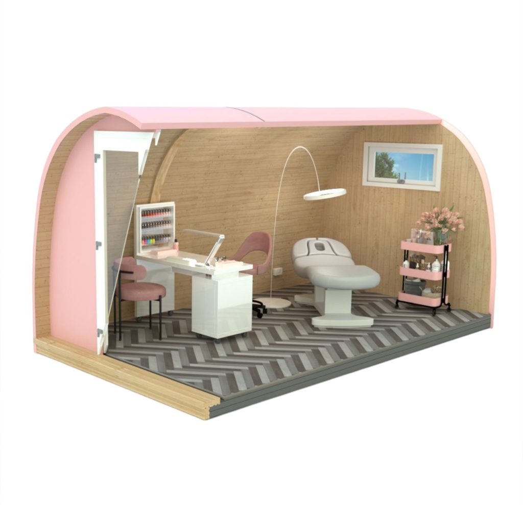 Schooner Outdoor Pod - Garden Office Pod - My office pod