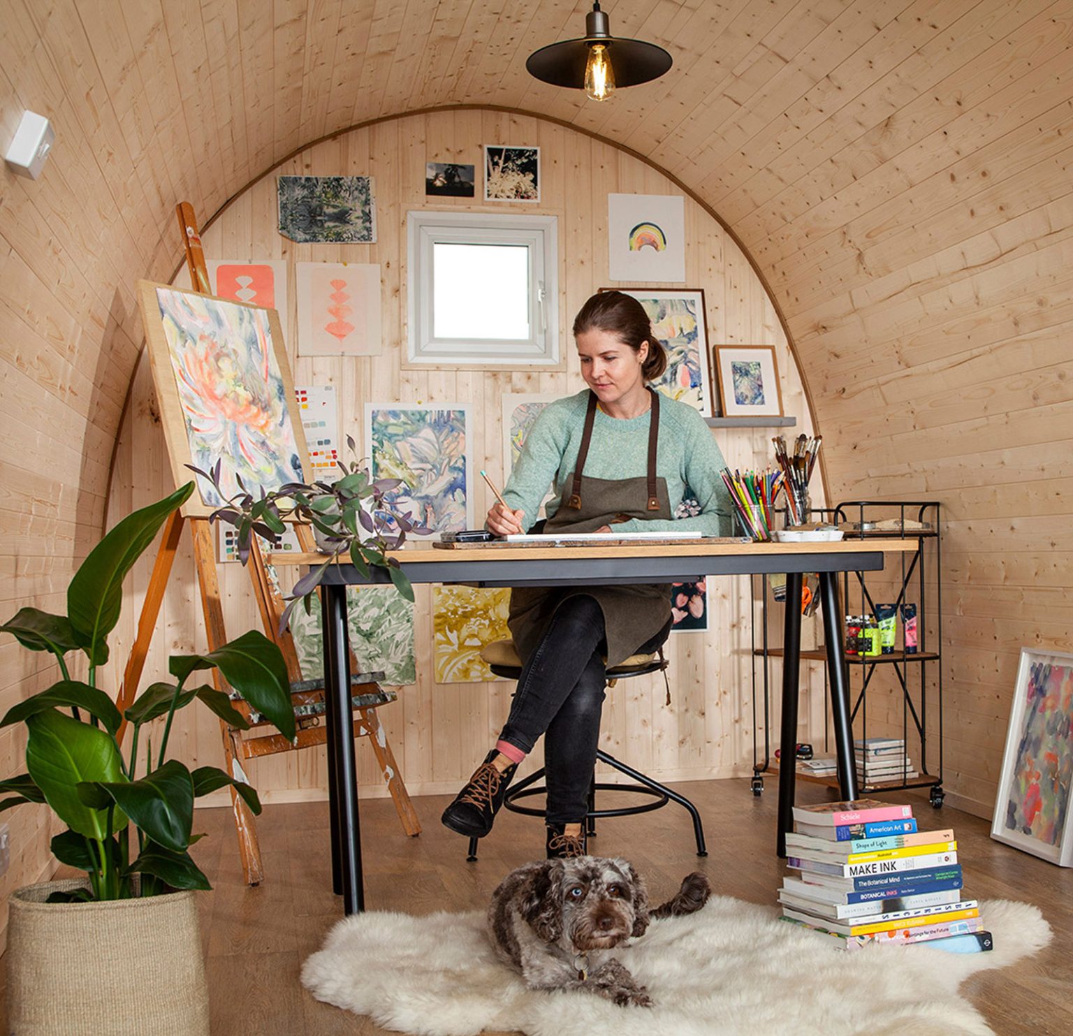 Skipjack Outdoor Pod - My office pod